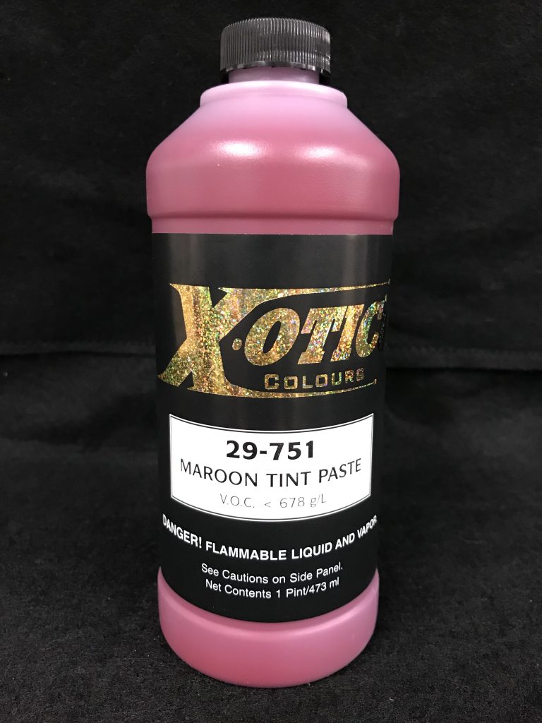 Maroon Tint Color 29-751 - Xotic Colours