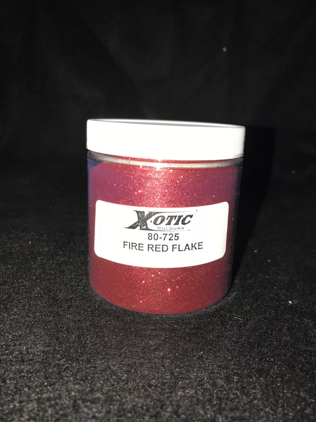 Fire Red Metallic Flake - Xotic Colours
